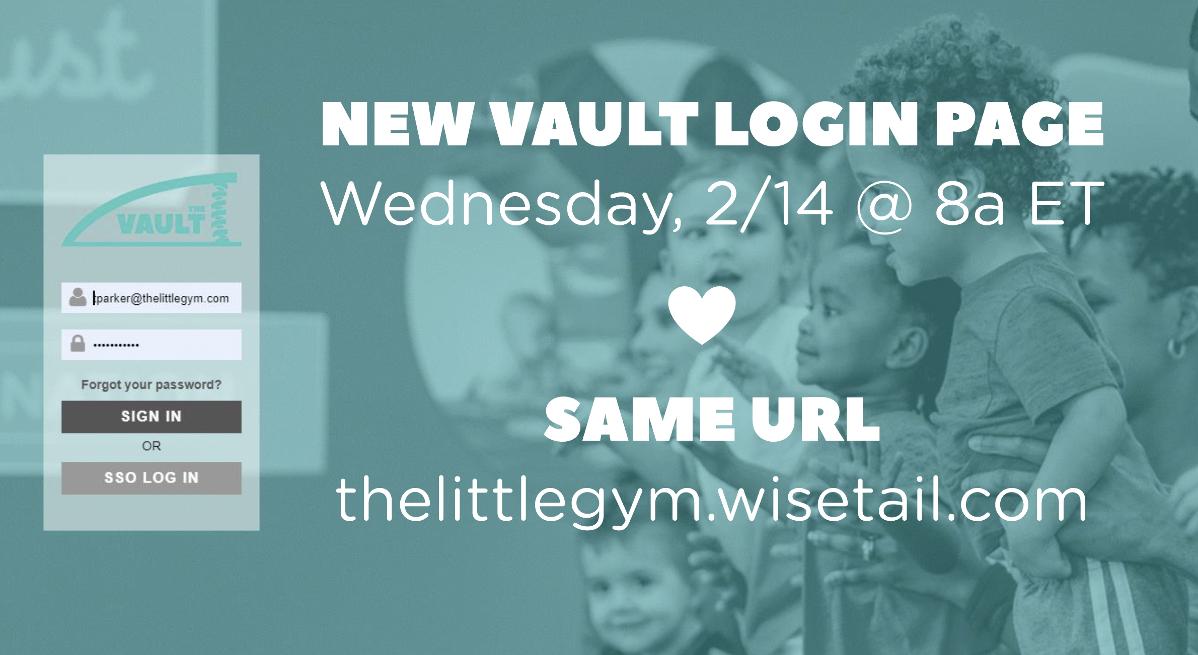 Vault User Login – The Little Gym